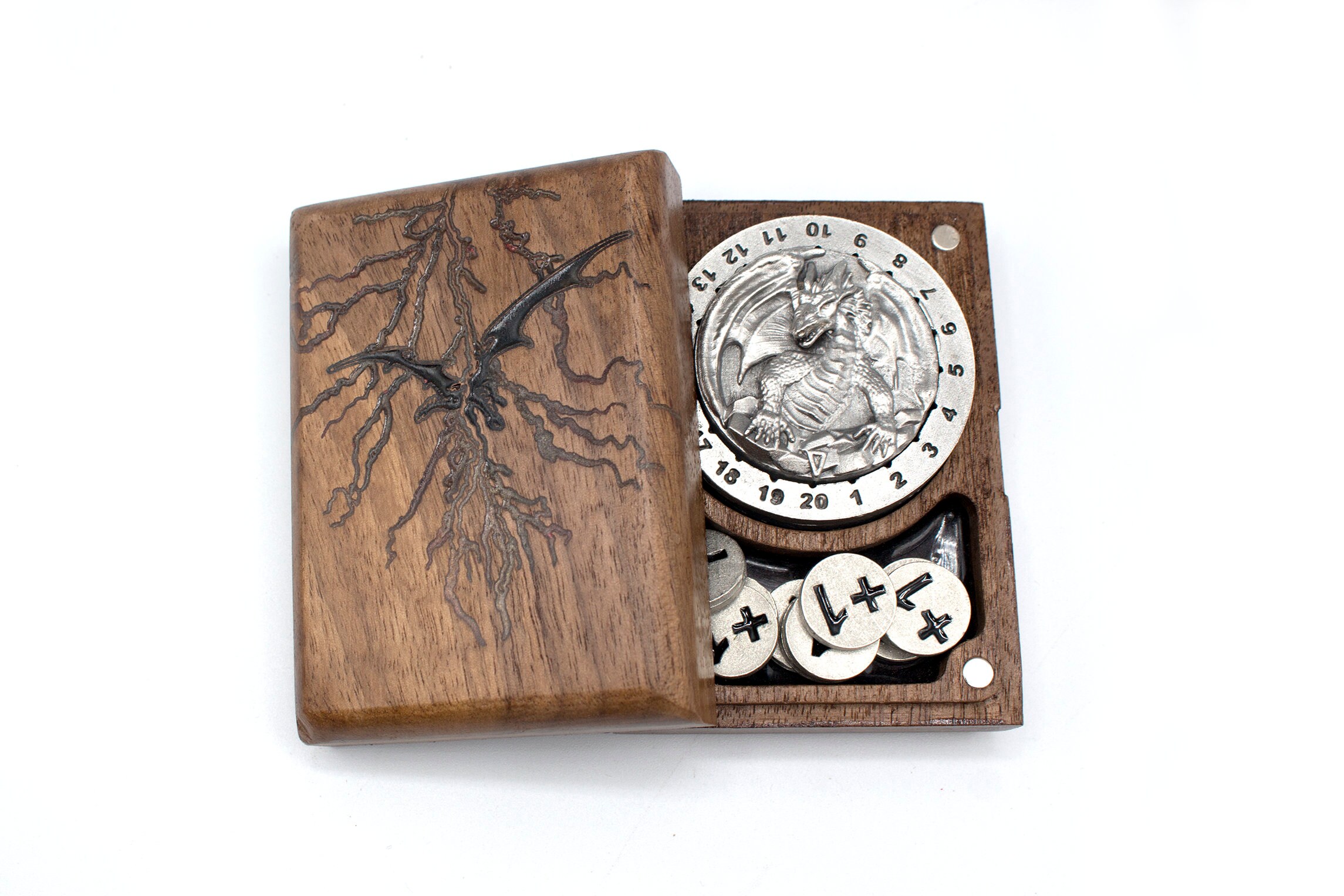 Lightning Bolt Magic the Gathering Life Counter and Tokens - Etsy