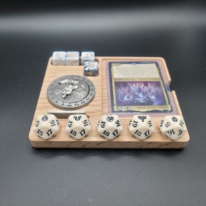 Magic the Gathering Commander Zone Station, MTG EDH Commander Stand - Etsy