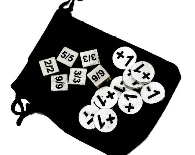 Magic the Gathering Dice and Counter Set, MTG, Game Counters, Tokens ...