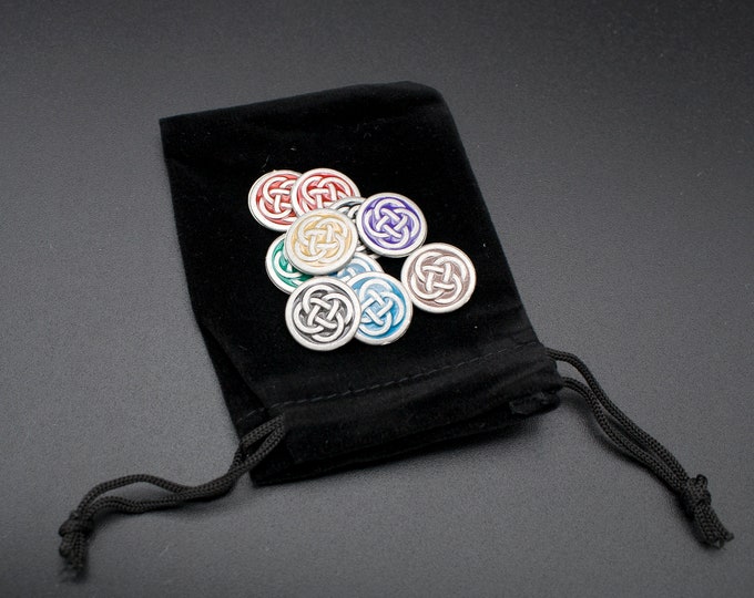 10 Celtic Knot Tokens, Great for Magic the Gathering, Dungeons and ...