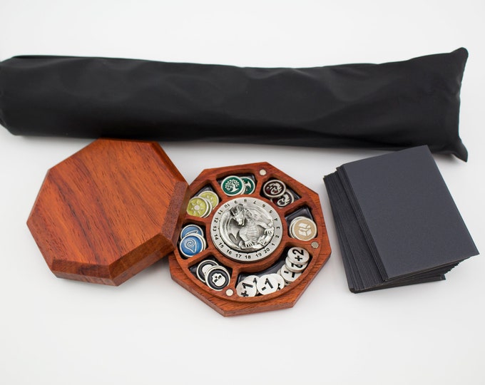 Magic the Gathering Mana Pool, Token and Life Counter in A Hardwood ...