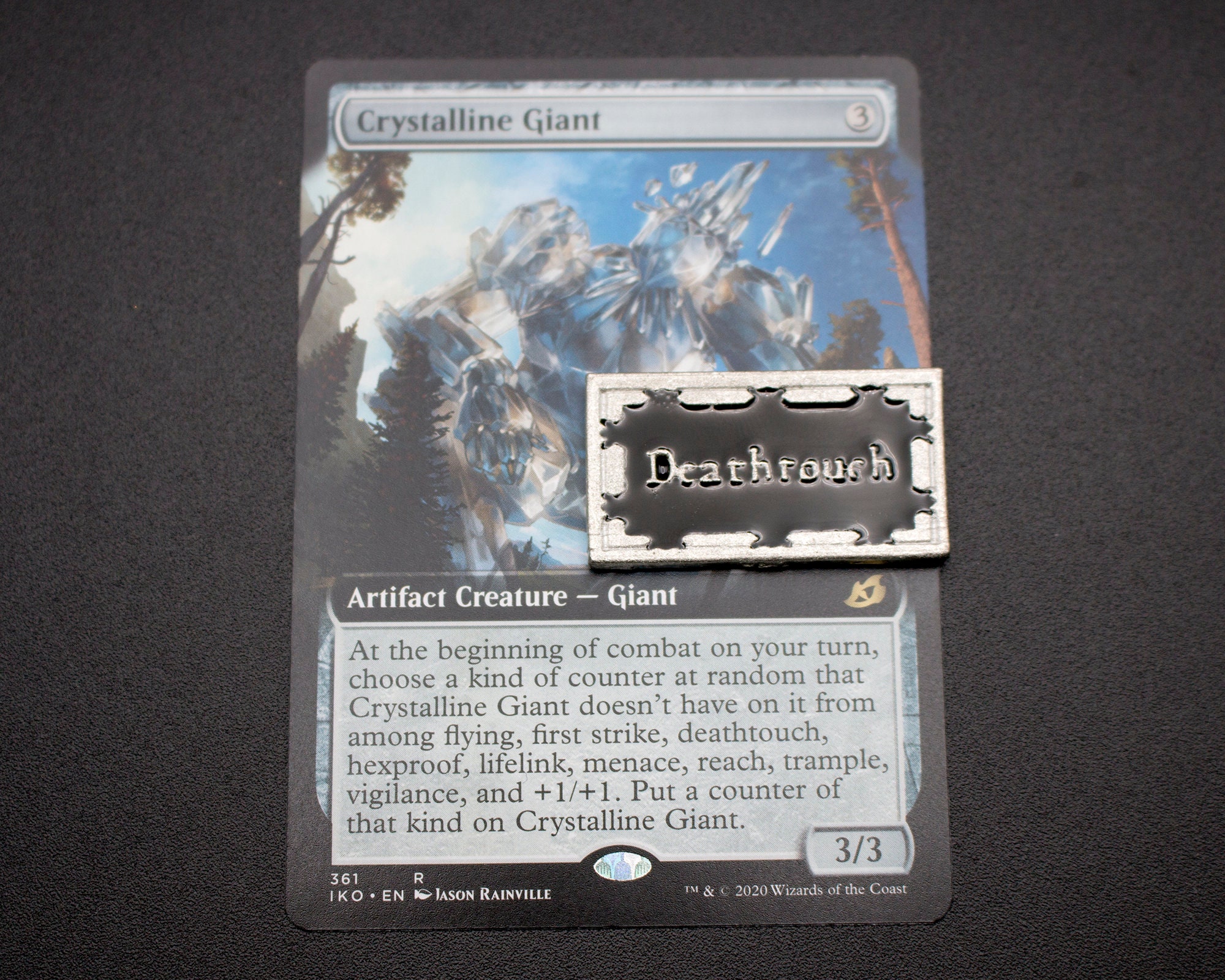 Magic the Gathering Ability and Enchantment Token Set Metal - Etsy UK