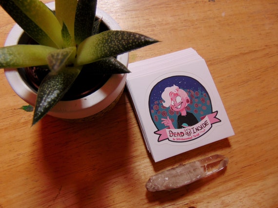 Pink Lars Sticker | Etsy