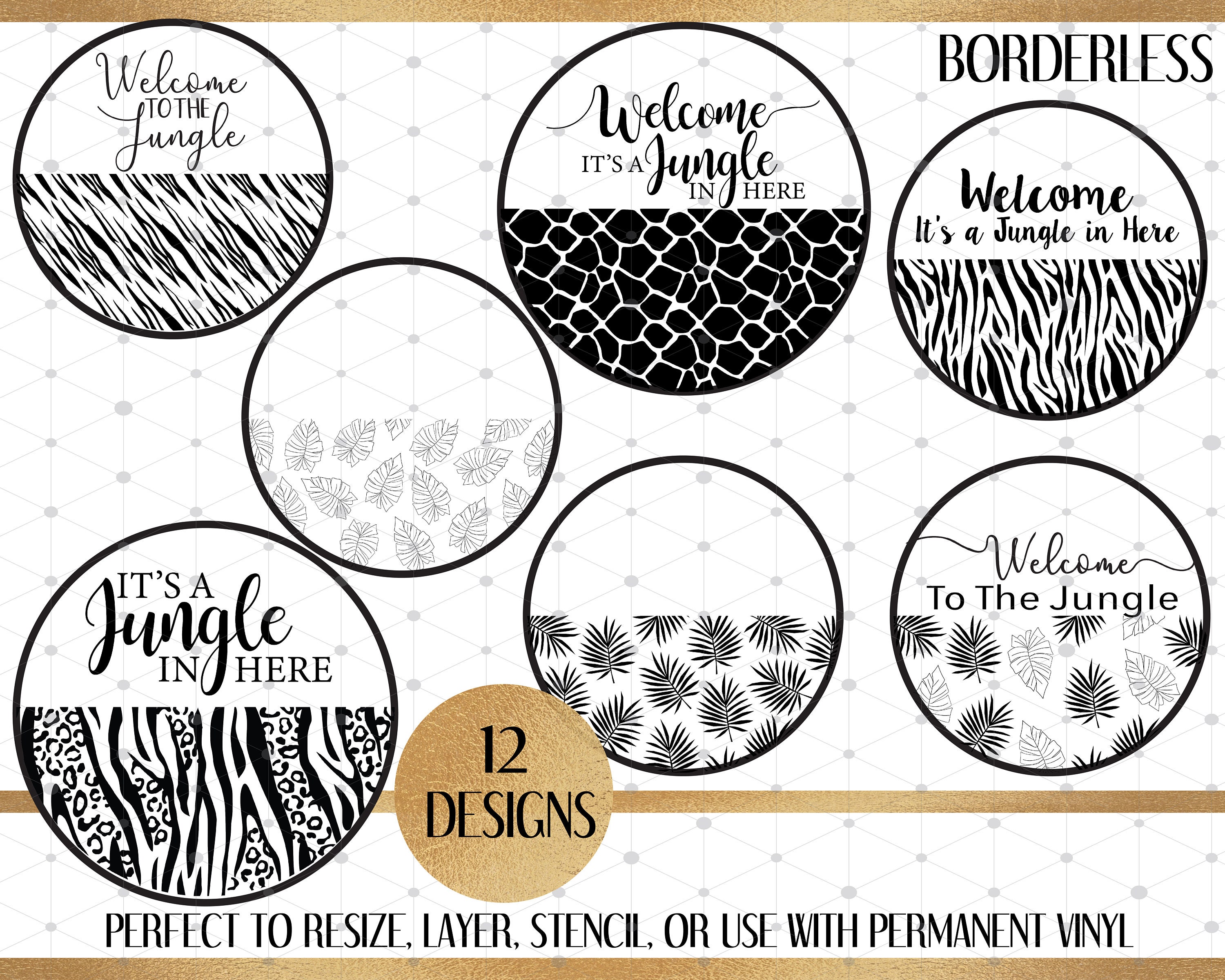 Door Hanger SVG, Door Hanger, Welcome Sign Svg, Round Door Hanger Svg ...