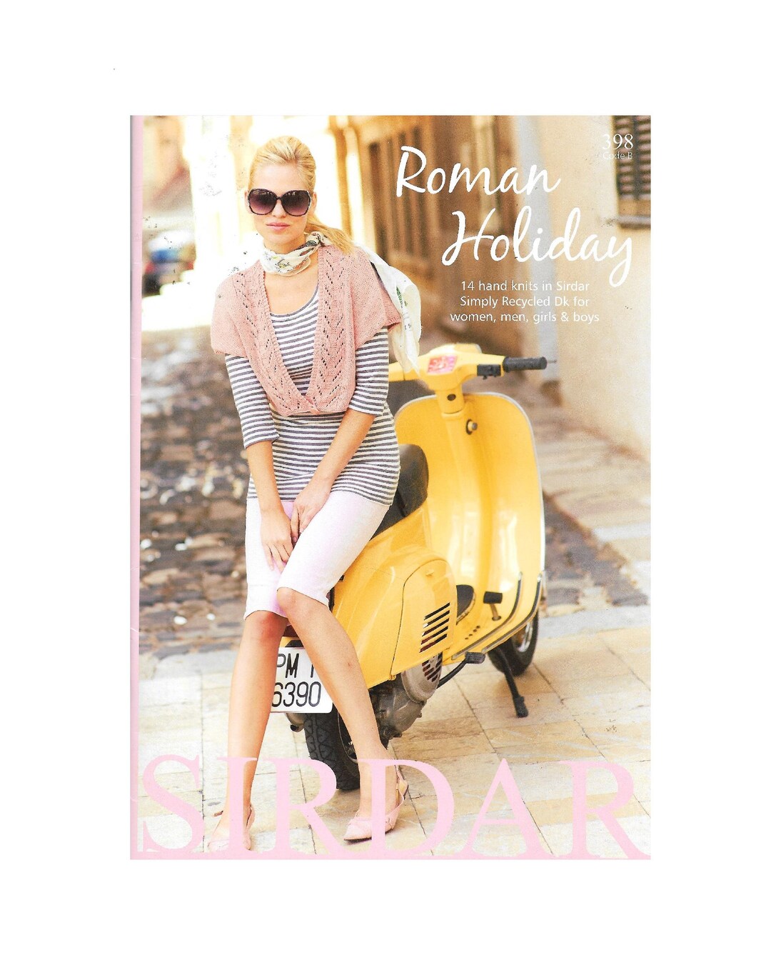 Knitting Patterns - ROMAN HOLIDAY by Sirdar, Book #398, 14 Lightweight ...