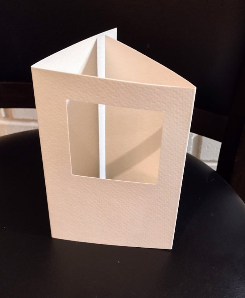 Watercolor Paper Tri-fold APERTURE Cards - Choice of Size, Heavyweight ...