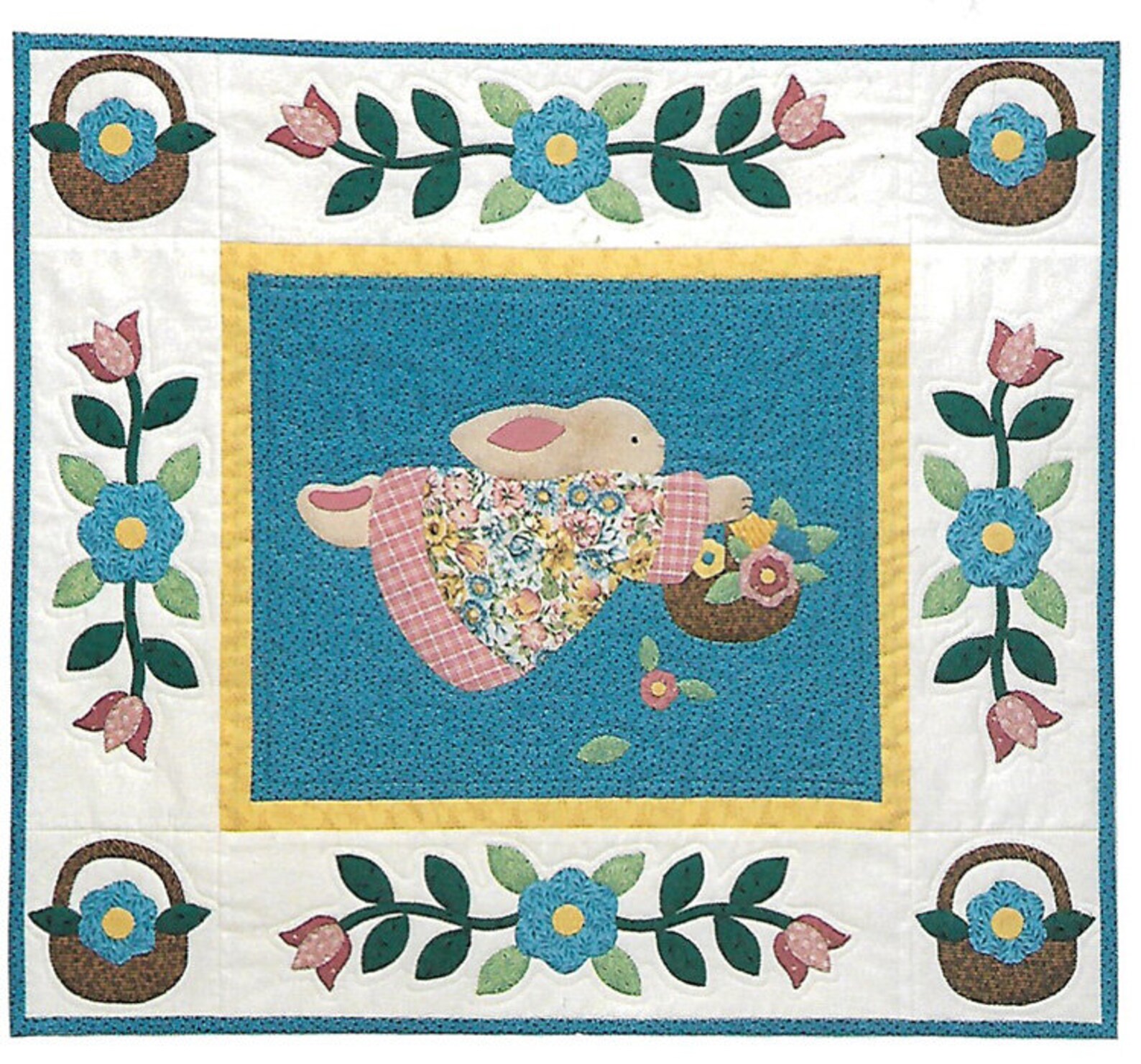 Quilting Kit - FLORI BUNDA, the Flying Bunny by Brandywine Designs ...