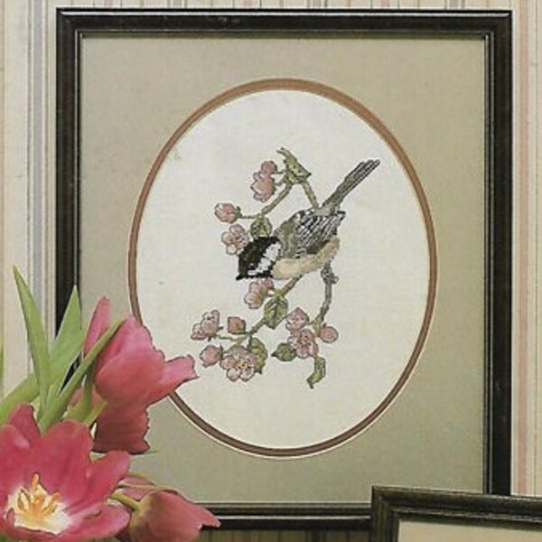 Chickadee Cross Stitch Pattern - Etsy