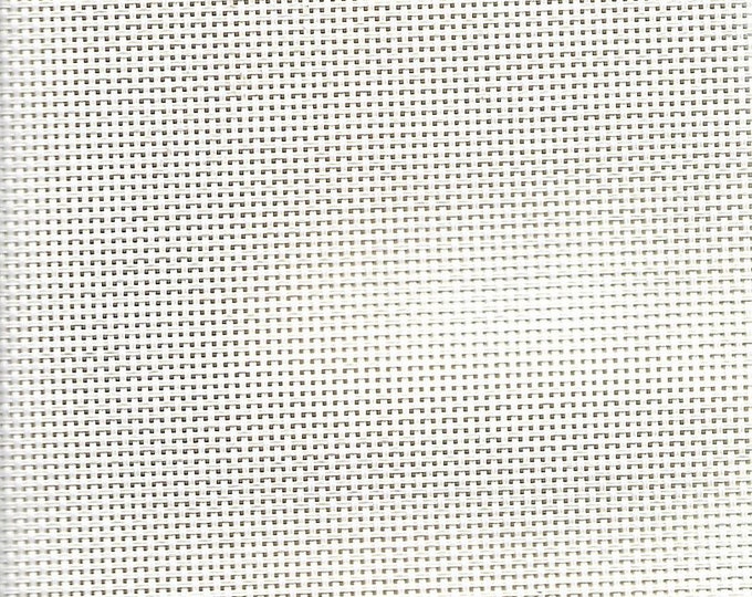 14ct. VINYL-WEAVE AIDA Cloth Fabric, by Crafter's Pride, Ivory, Cut 12 ...
