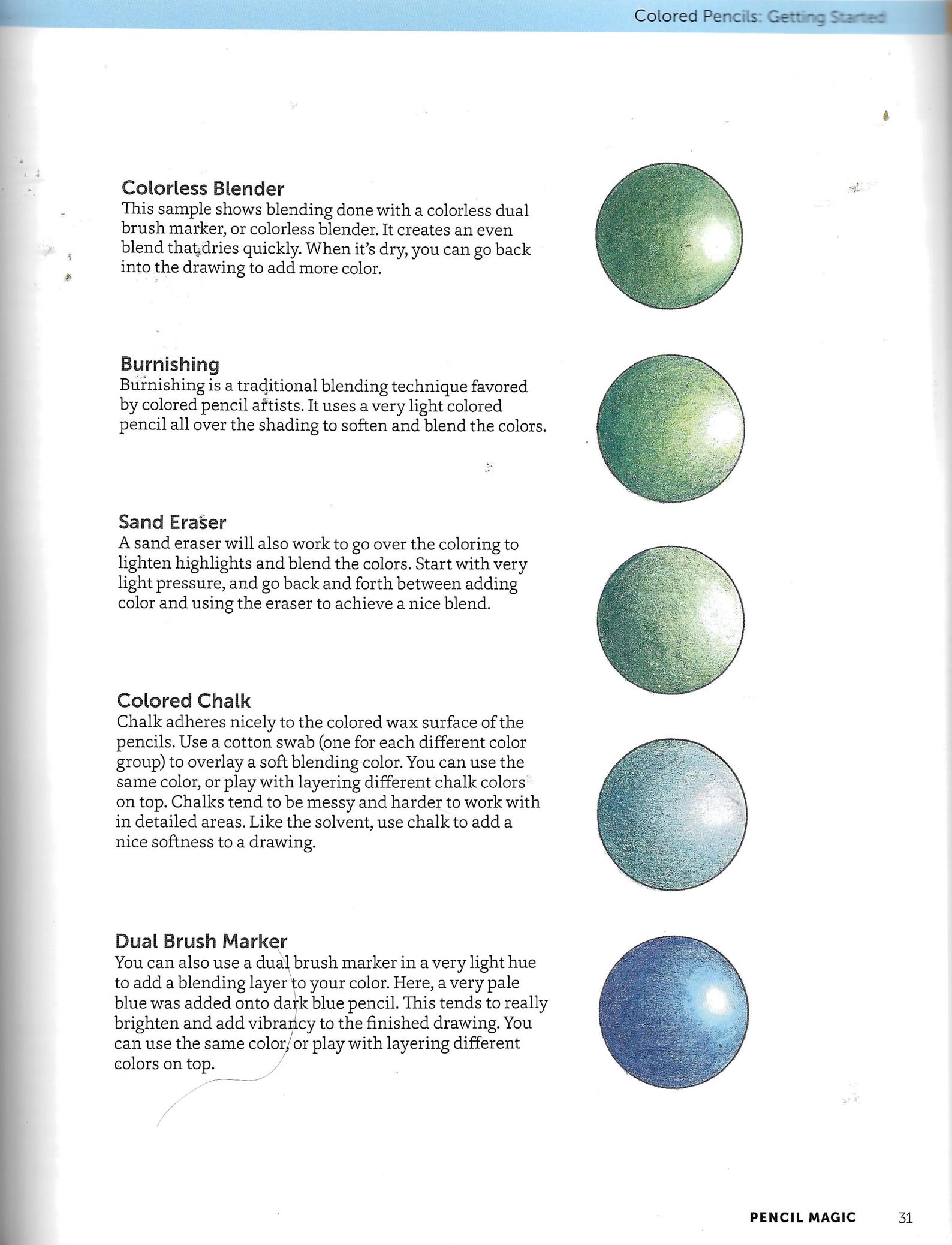 Book - PENCIL MAGIC - Simple Techniques for Color & Graphite Pencils ...