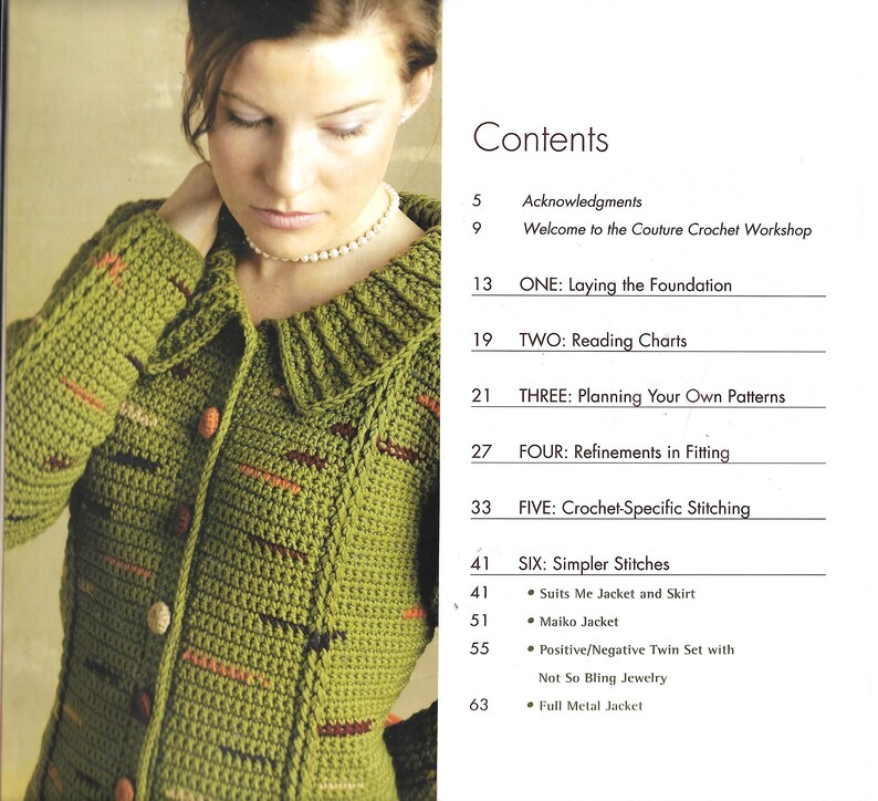 Book - COUTURE CROCHET by Lily Chin - Workshop Teaching Design Plus 24 ...