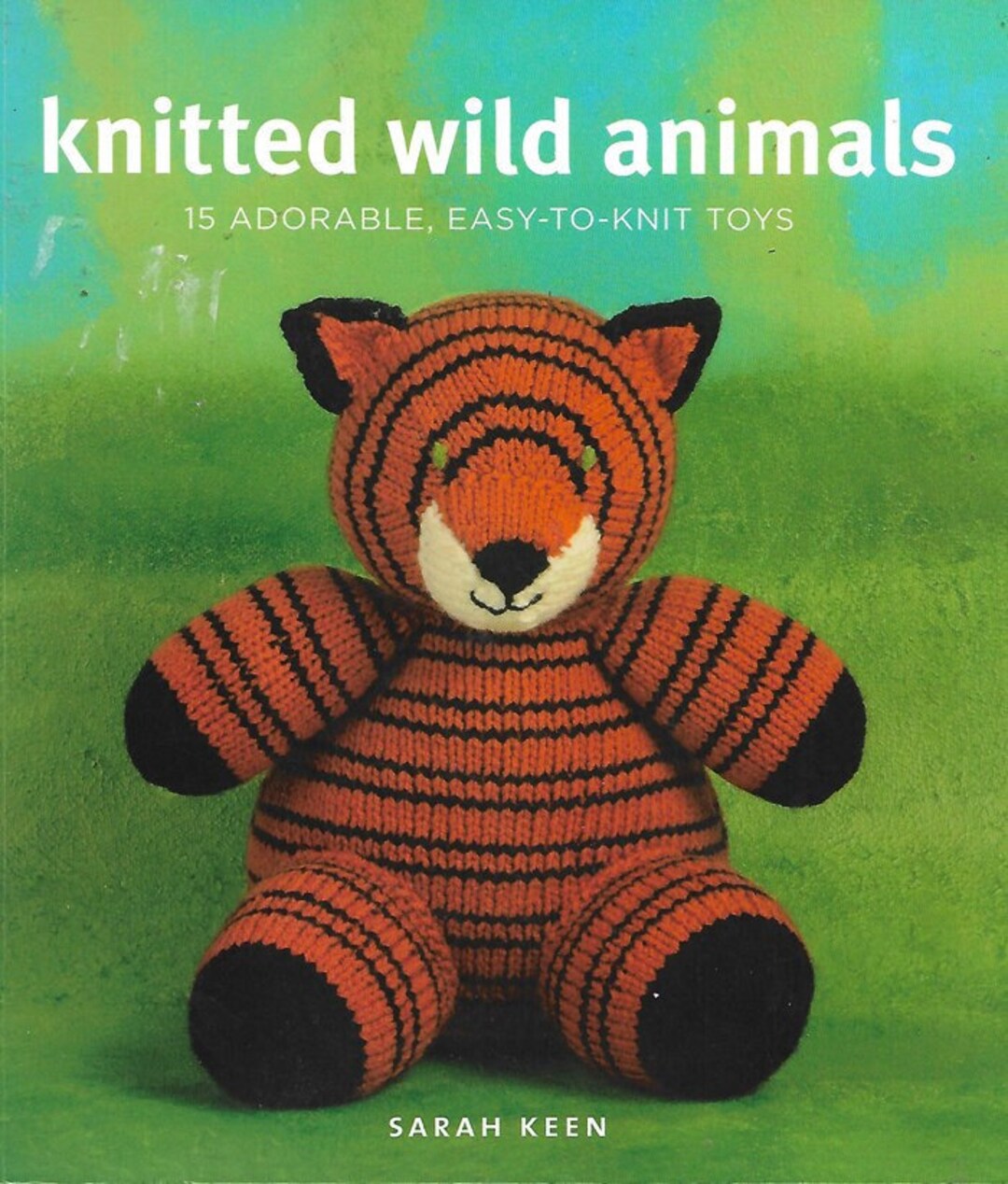Book KNITTED WILD ANIMALS by Sarah Keen 15 Stuffed Toys and How to Make ...