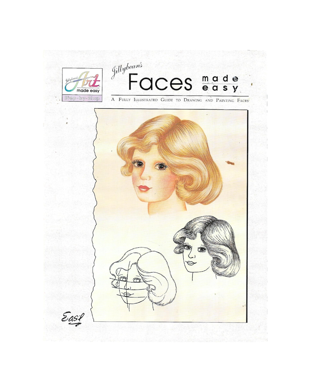 Painting Book - FACES Made Easy - by Jillybeans, Basics, Techniques ...