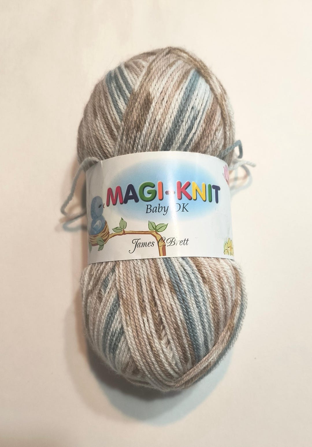 James C. Brett Magi-knit Baby DK Yarn: Neutral Jacquard, 100g - Etsy UK