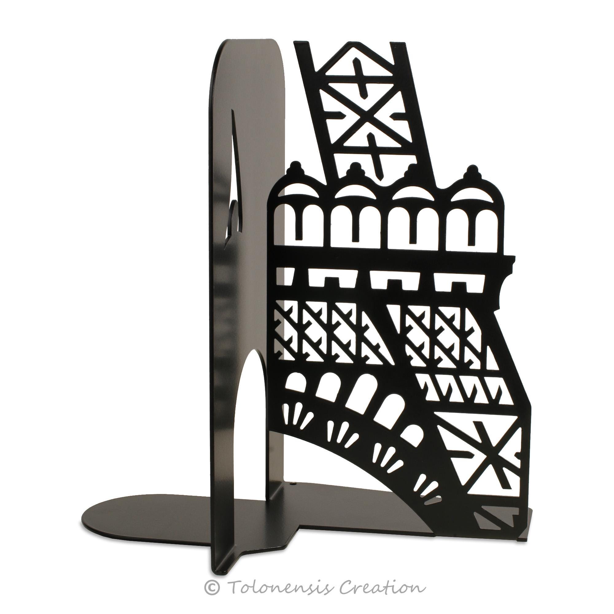 Metal Eiffel Tower Bookends,perfect Decor for Paris Lovers,perfect Gift ...