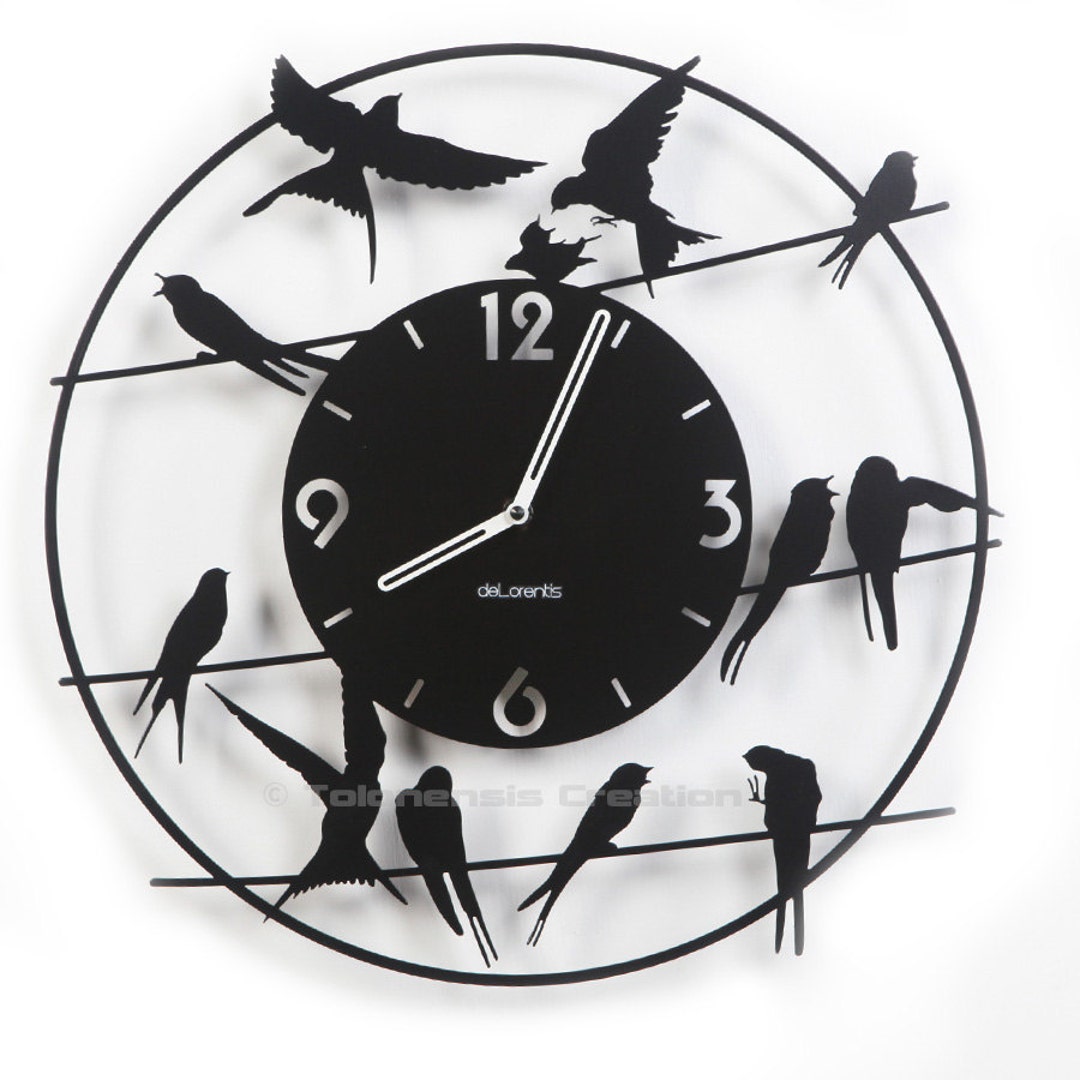 Bird Clock Birdy the Original Model ! - Etsy