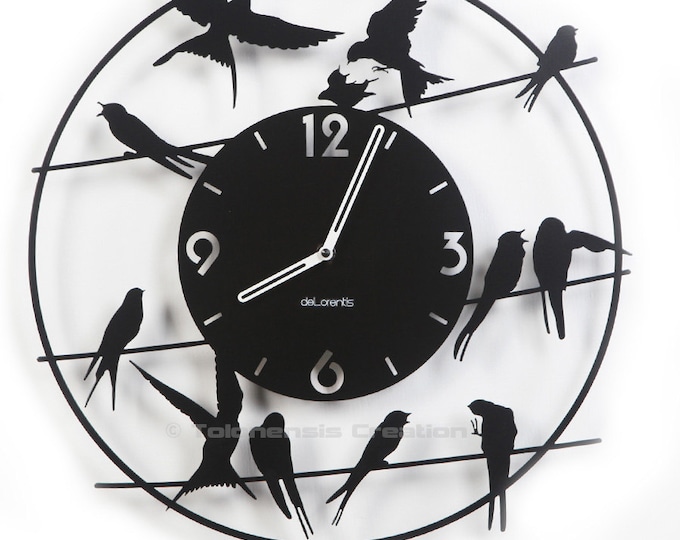 Bird Clock Birdy the Original Model - Etsy