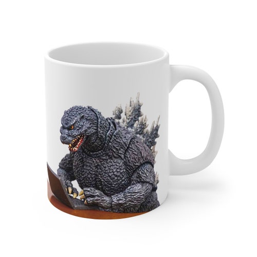 Godzilla Mug King of Monsters Dinosaur Black Mug Iconic - Etsy