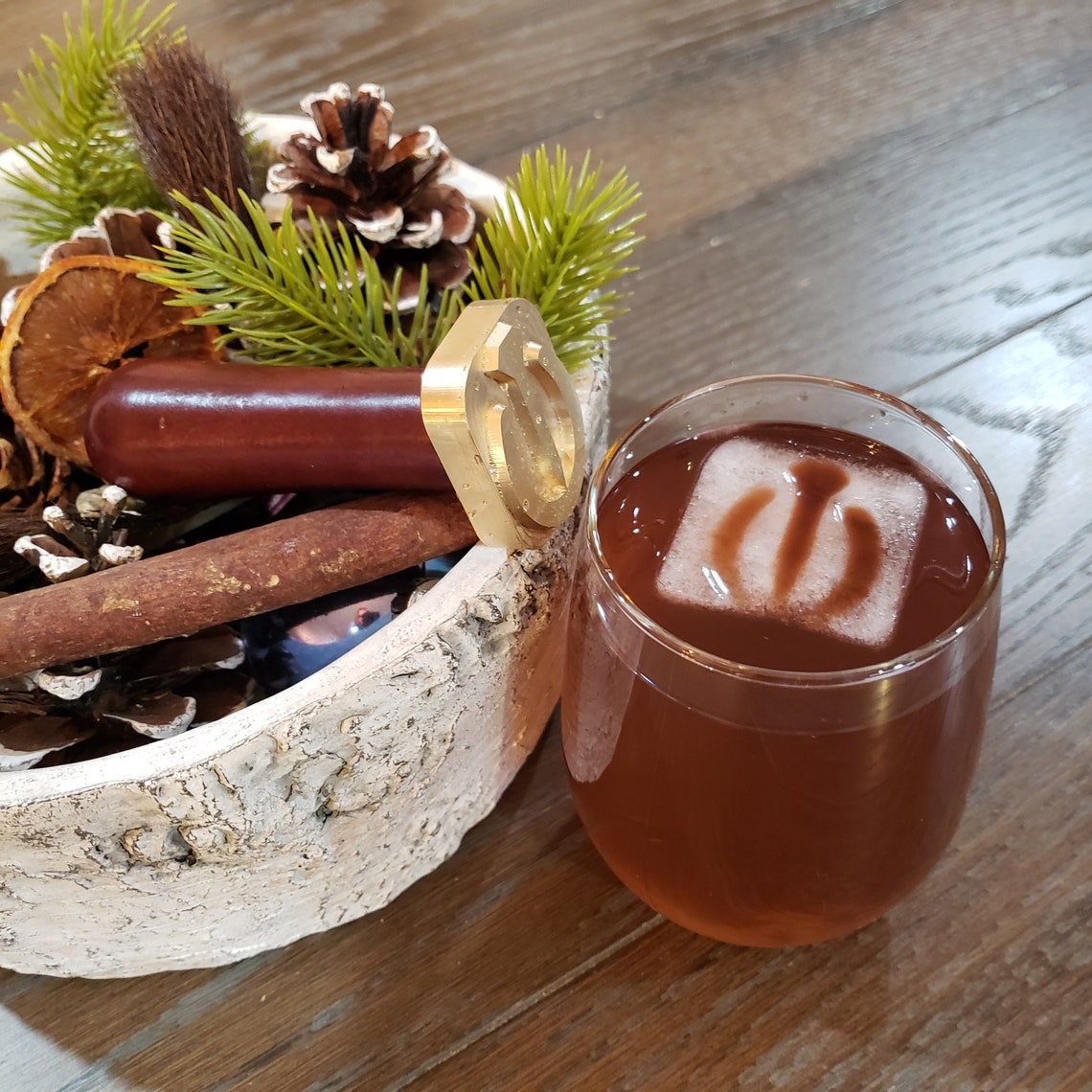 Custom Ice Stamp, Made in USA, Stamp Logo Ice, Ice Branding, Ice Brand ...