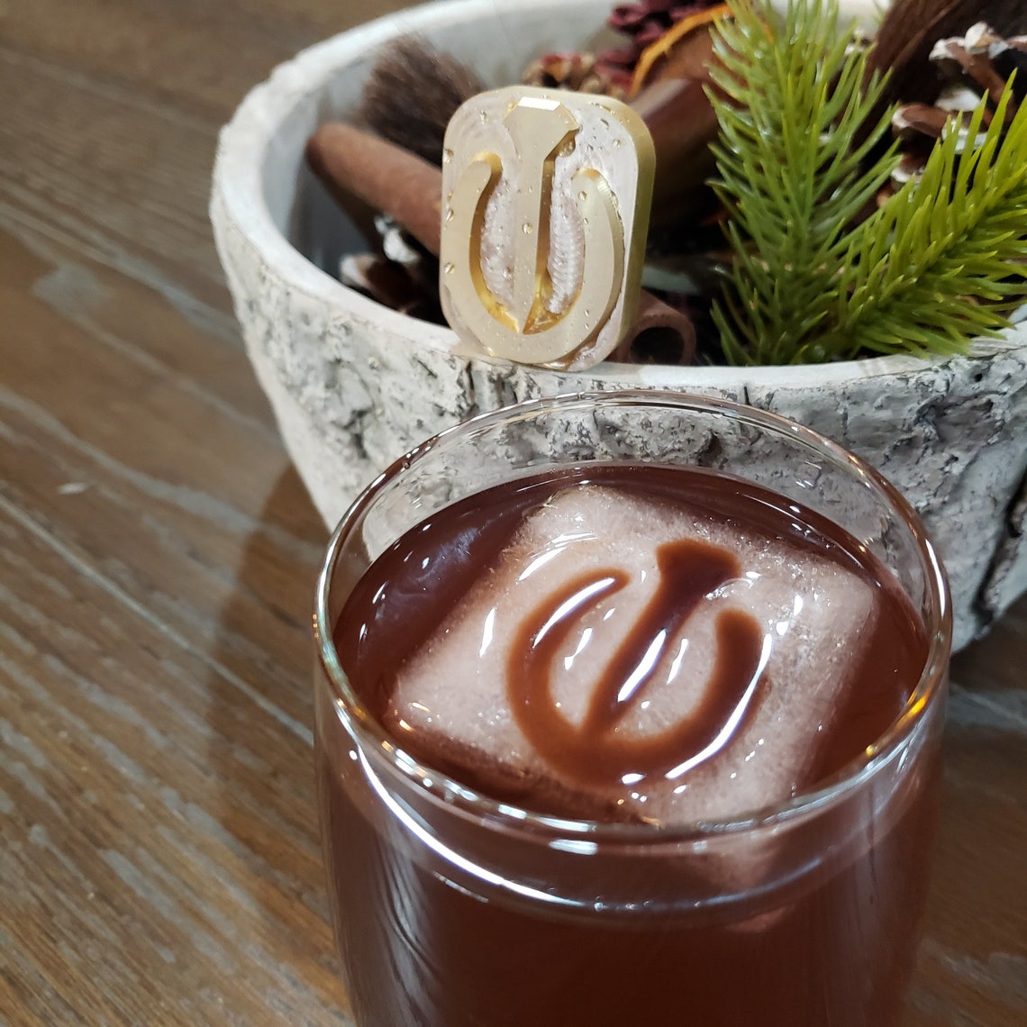 Custom Ice Stamp, Made in USA, Stamp Logo Ice, Ice Branding, Ice Brand ...