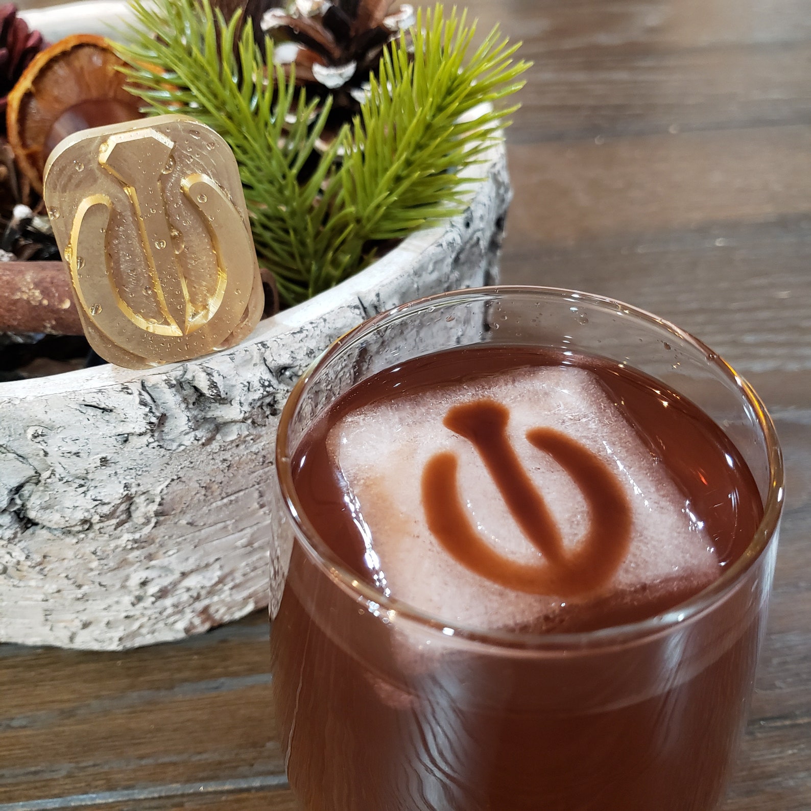 Custom Ice Stamp, Made in USA, Stamp Logo Ice, Ice Branding, Ice Brand ...