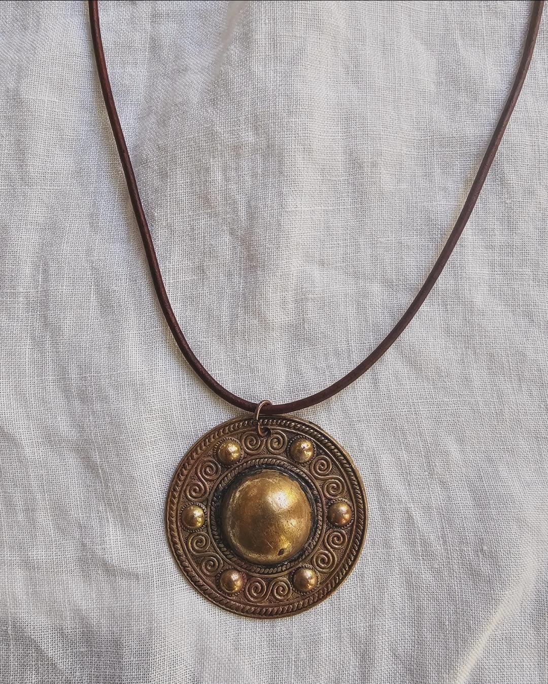 Ancient Sheild Wearable History Kievan Rus Necklace - Etsy