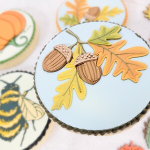 Autumn and Fall Assortment Sugar Cookie STENCIL SETS Cookie - Etsy