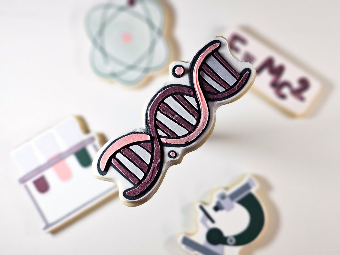 DNA Cookie Stencils DNA Strand Cookie Stencils Science Cookie Stencils ...