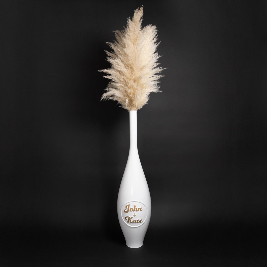 40 Inch Tall Wedding and Event Customizable Vase 3D Printed and Painted ...