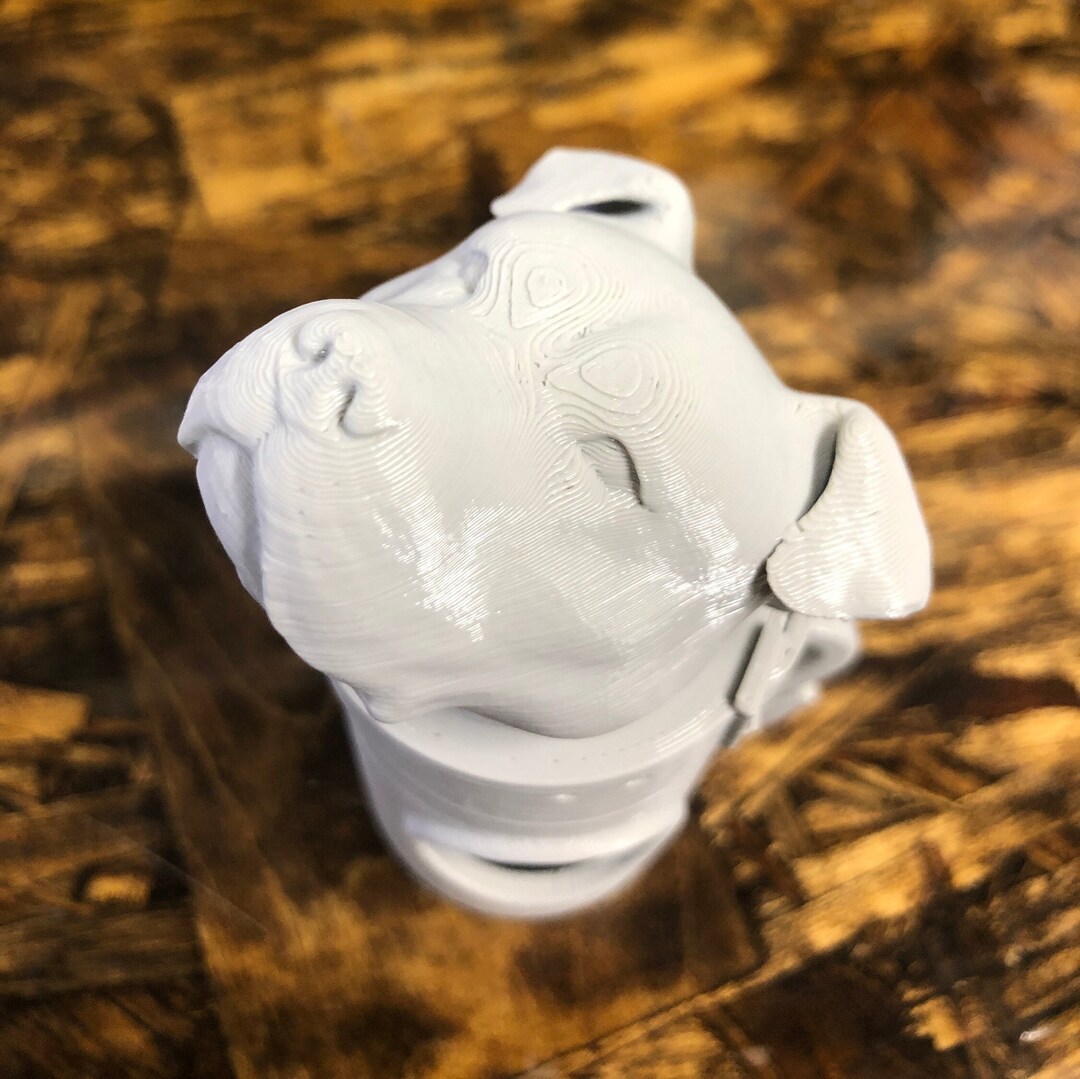 Pitbull Poop Bag Holder | Waste Bag Dispenser - Etsy