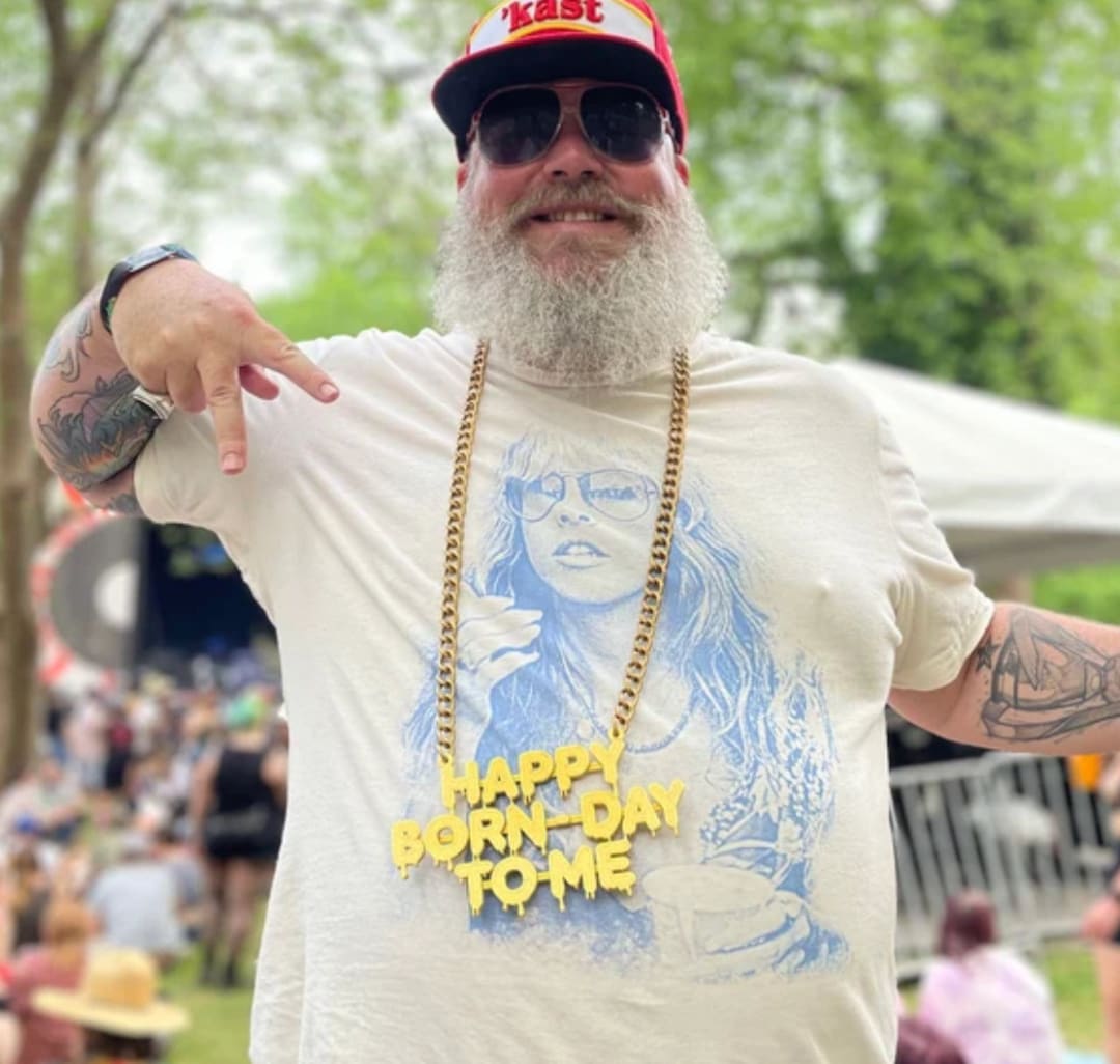 Custom Party Name Bling & Chain ( PLA Plastic Bling With Aluminum ...