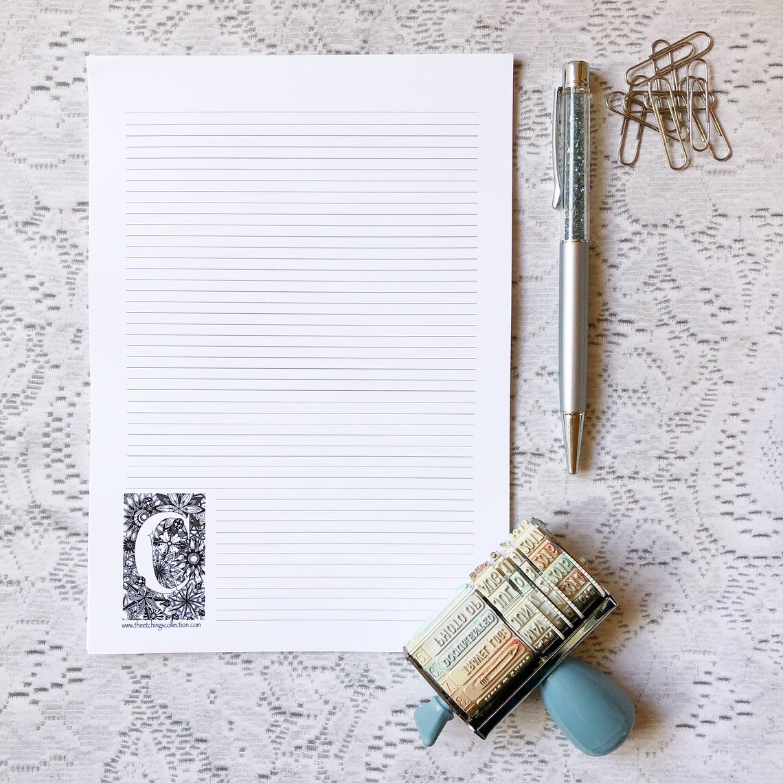 Letter Writing Set Letter Writing Paper Letter Stationary - Etsy