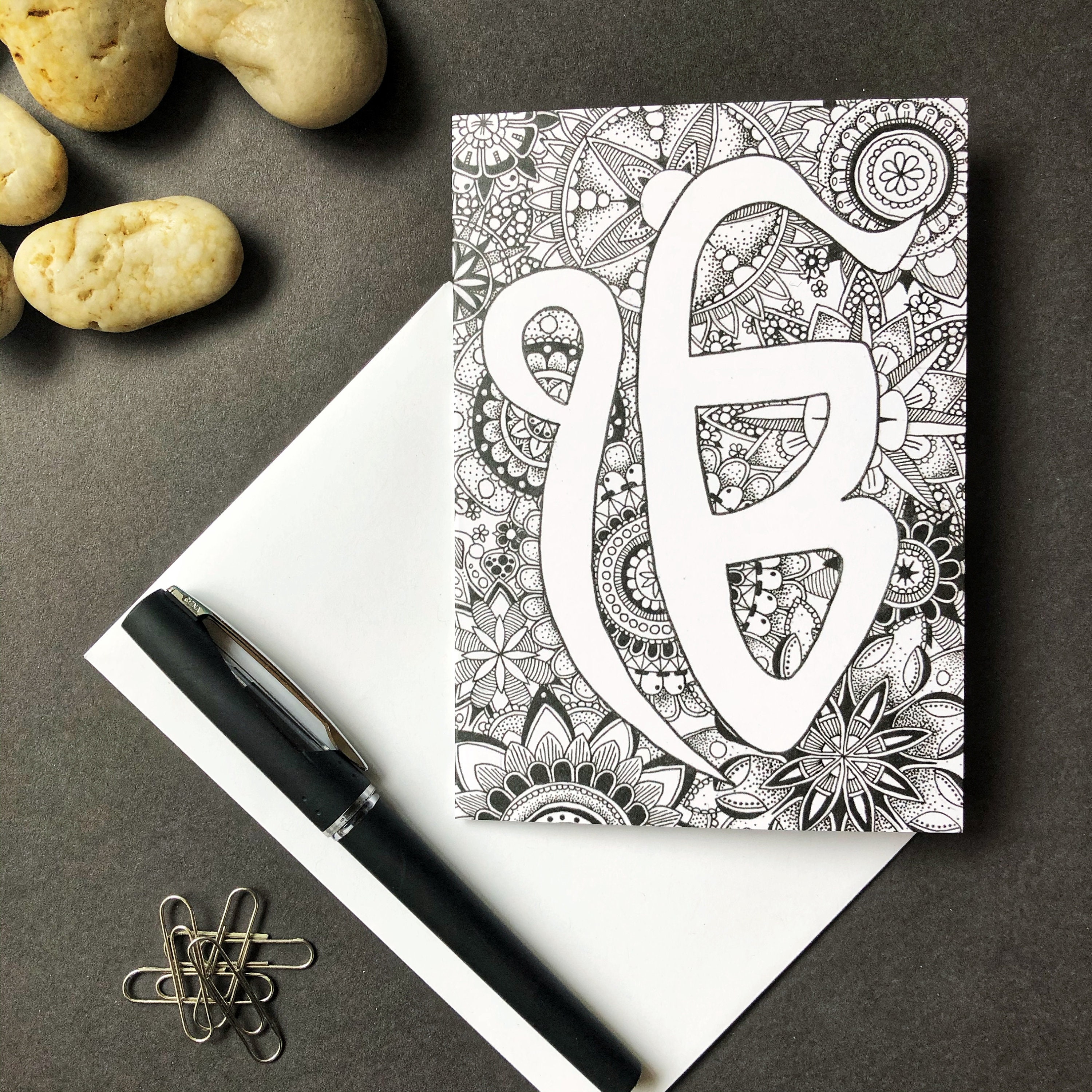 Ik Onkar Card, Sikh Card, Ik Onkar Art, Sikh Art, Handmade Card ...