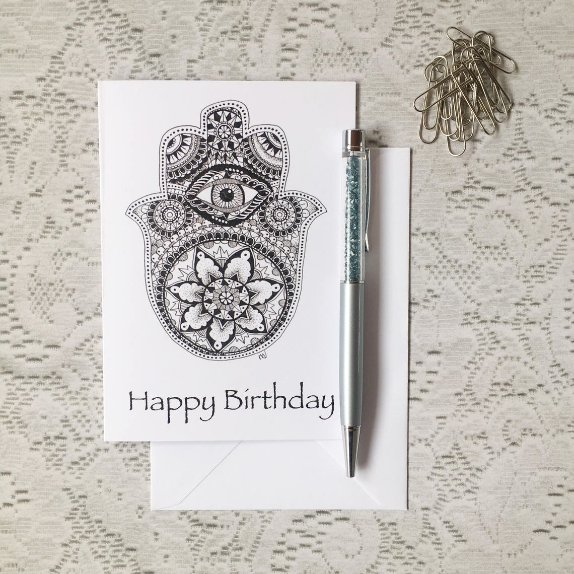Happy Birthday Cards Birthday Greeting Cards Zentangle | Etsy