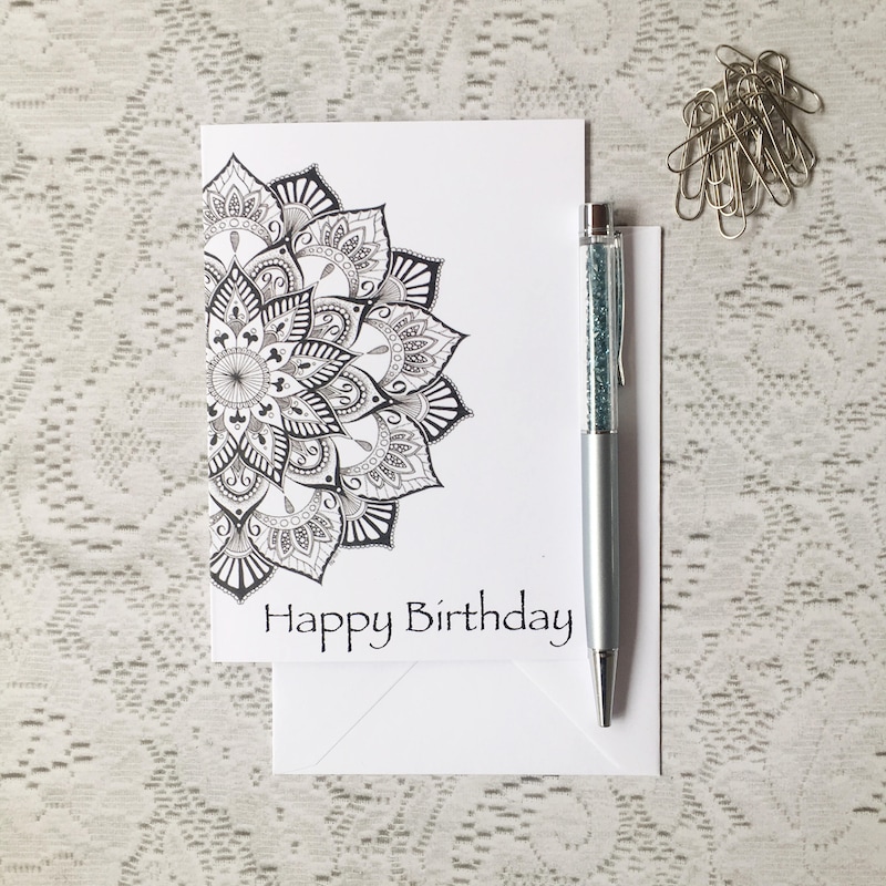 Hand Drawn Cards - Etsy
