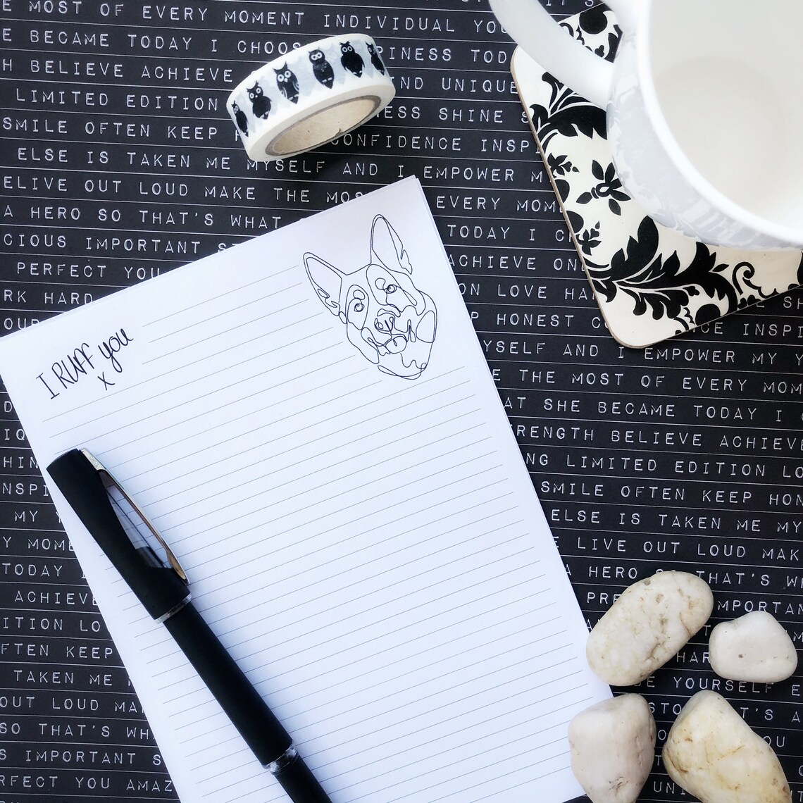 Letter Writing Set Dog Stationery Animal Stationery Letter - Etsy