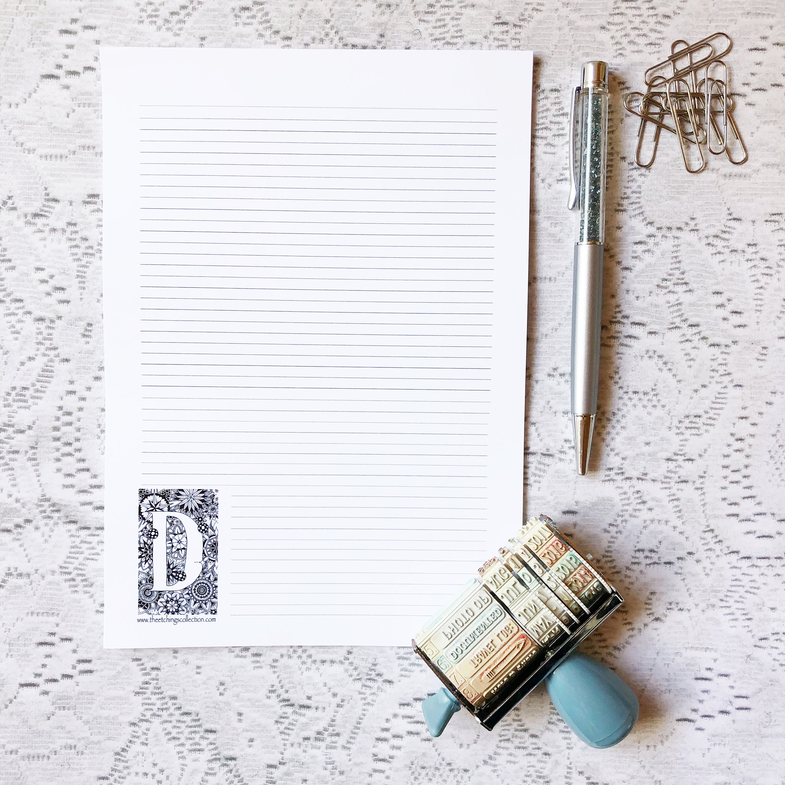 Letter Writing Set Letter Writing Paper Letter Stationary | Etsy