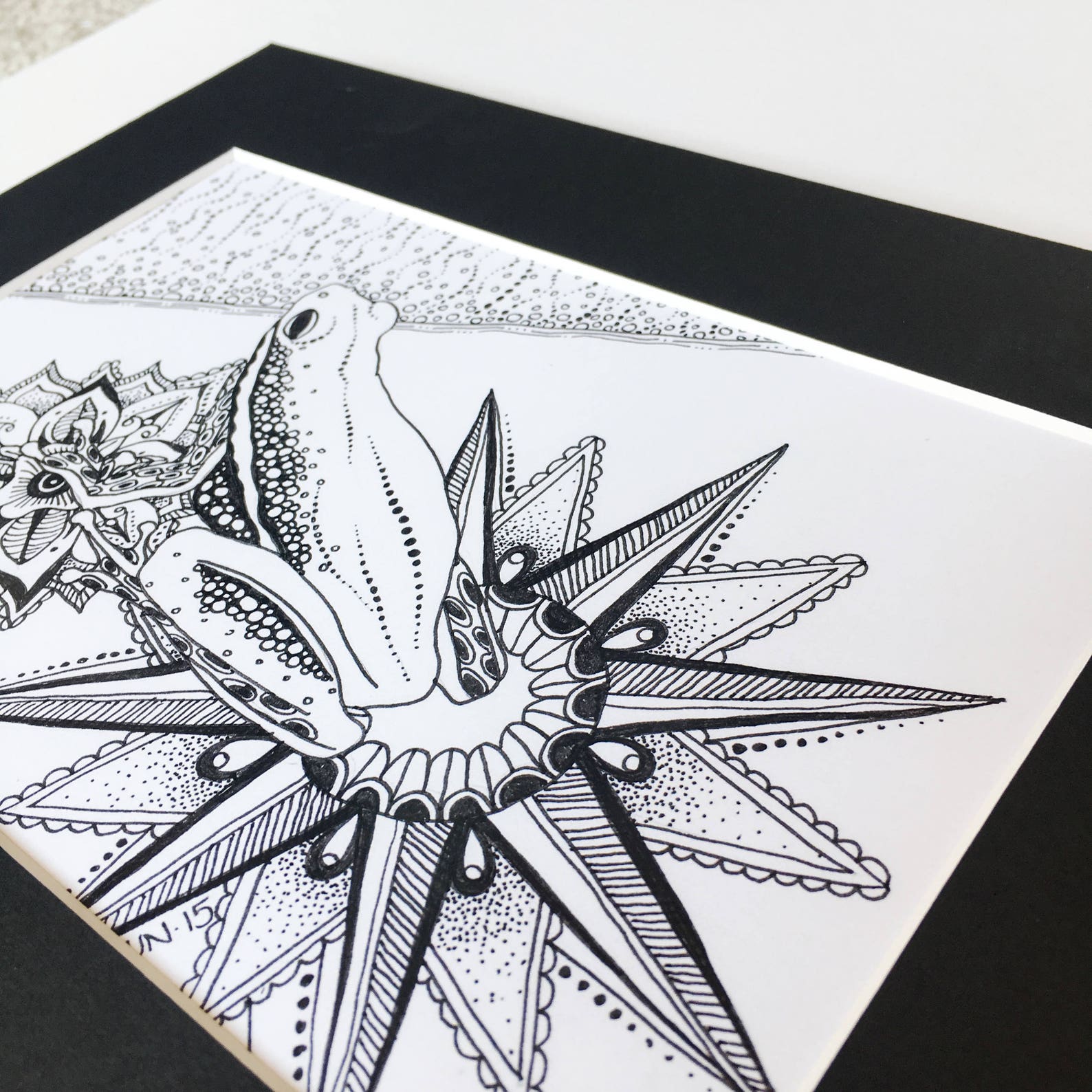 Rainforest Frog Art Animal Print Zentangle Animal Art - Etsy