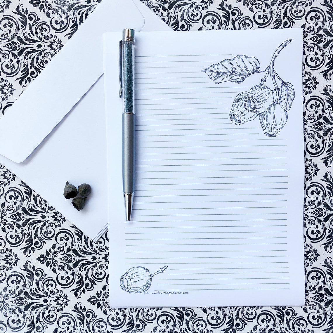 Gumnut Letter Writing Set Australian Stationary Gumnut Paper - Etsy