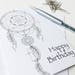 Happy Birthday Cards Birthday Greeting Cards Zentangle - Etsy