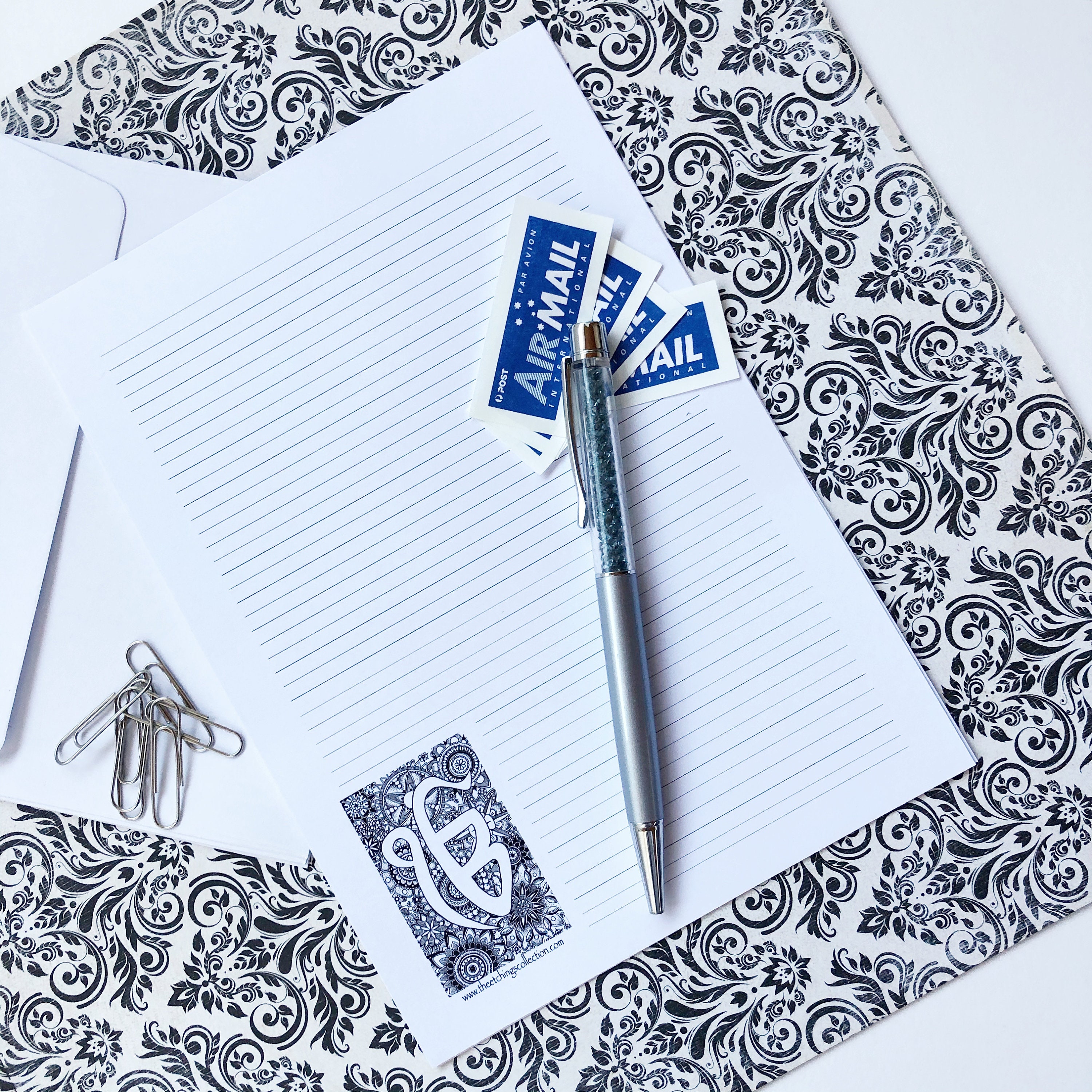 Ik Onkar Letter Set Sikh Stationery Ik Onkar Art Sikh Art - Etsy Ireland