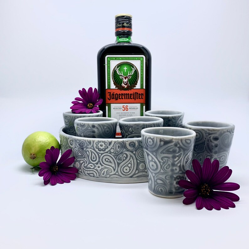 Shot Glasses Set Shot Cups Ceramic Shot Glass Porcelain - Etsy