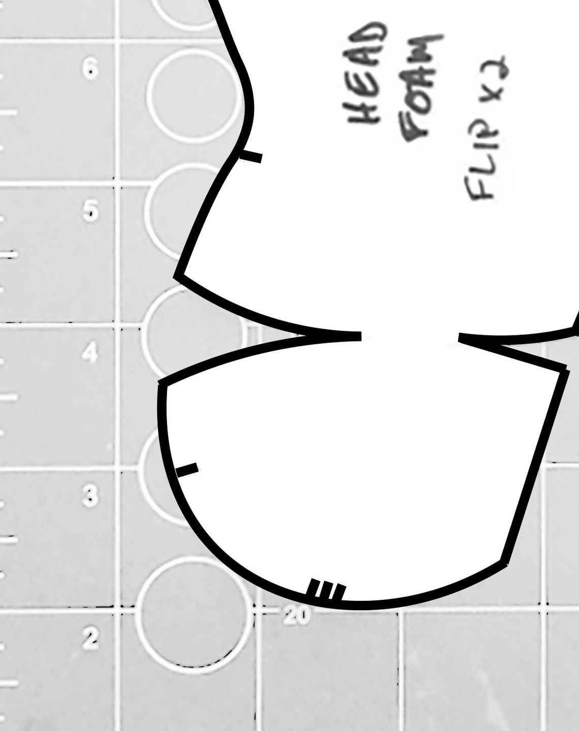 Puppet Head Pattern Digital Download sniff - Etsy