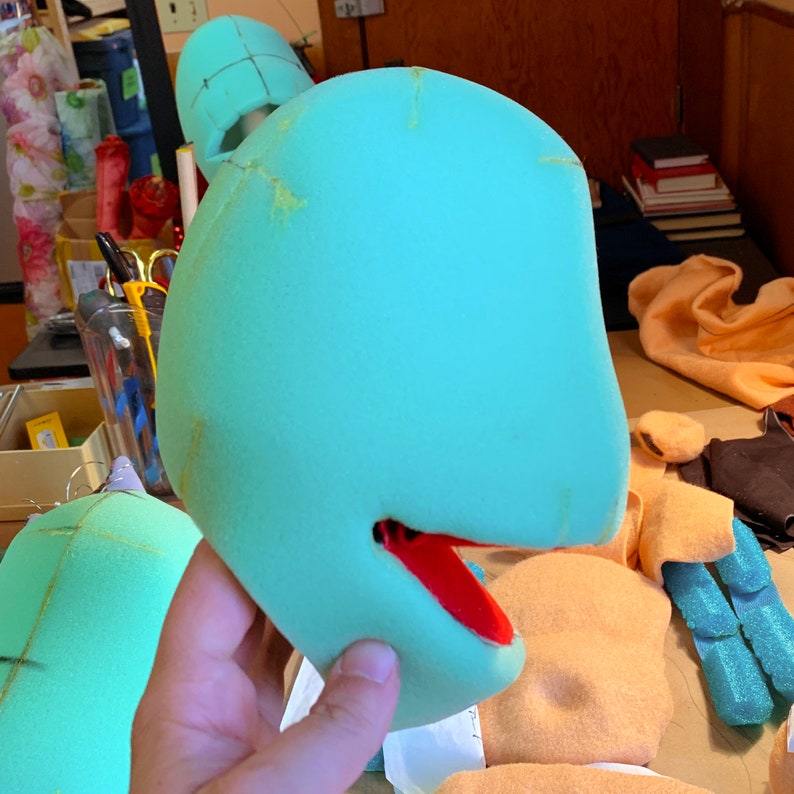 Puppet Head Pattern Digital Download cheeks - Etsy Canada