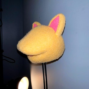 Puppet Head Pattern – “cat” – Easy Foam & Fleece/fur (PDF) - Etsy