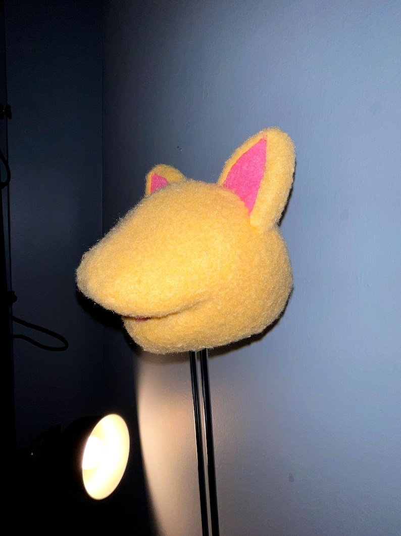 Puppet Head Pattern – “cat” – Easy Foam & Fleece/fur (PDF) - Etsy