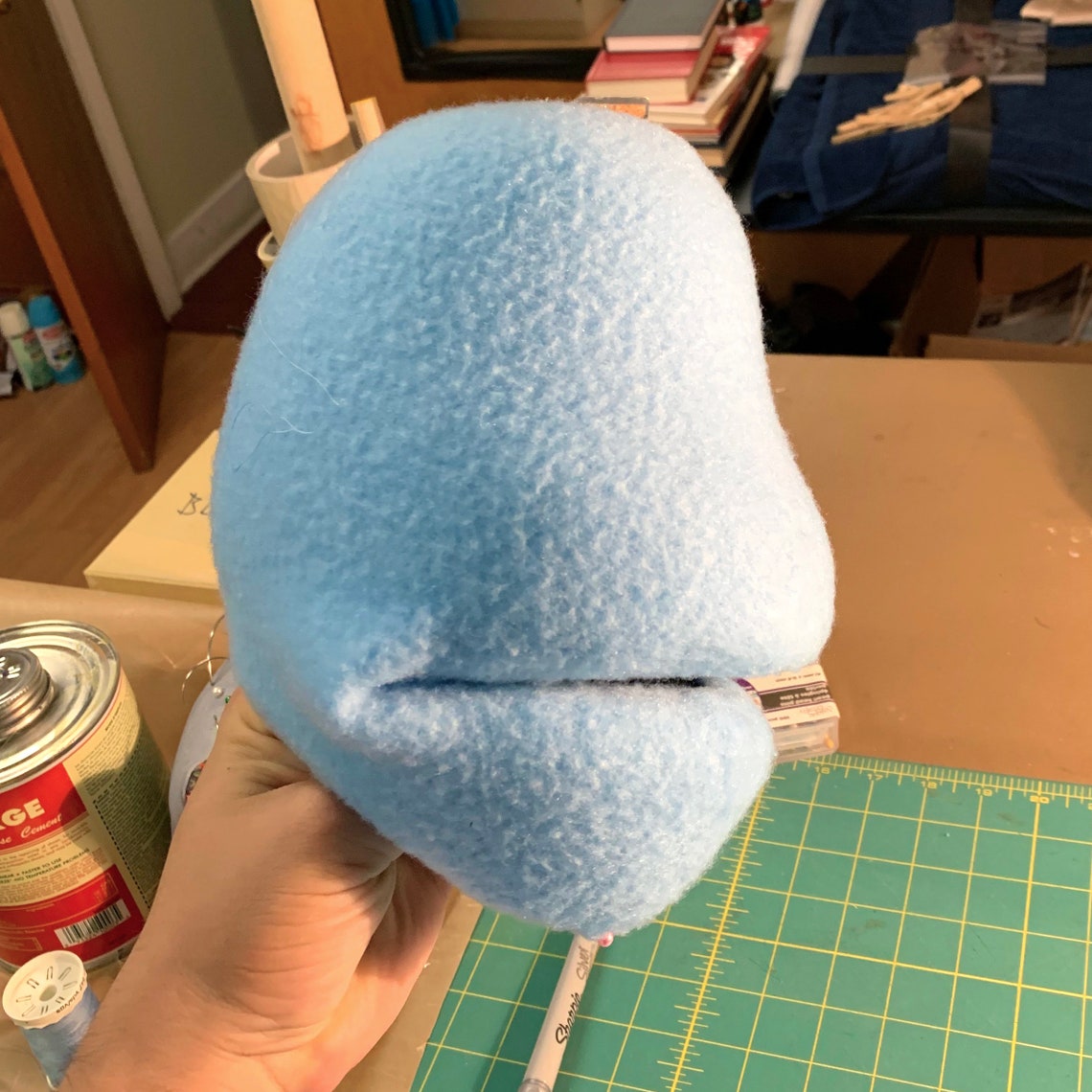 Puppet Head Pattern Digital Download cheeks | Etsy Canada