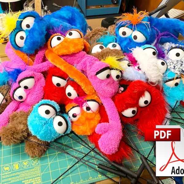 Puppet Pattern - Etsy