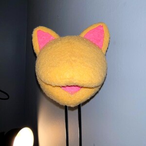 Puppet Head Pattern – “cat” – Easy Foam & Fleece/fur (PDF) - Etsy