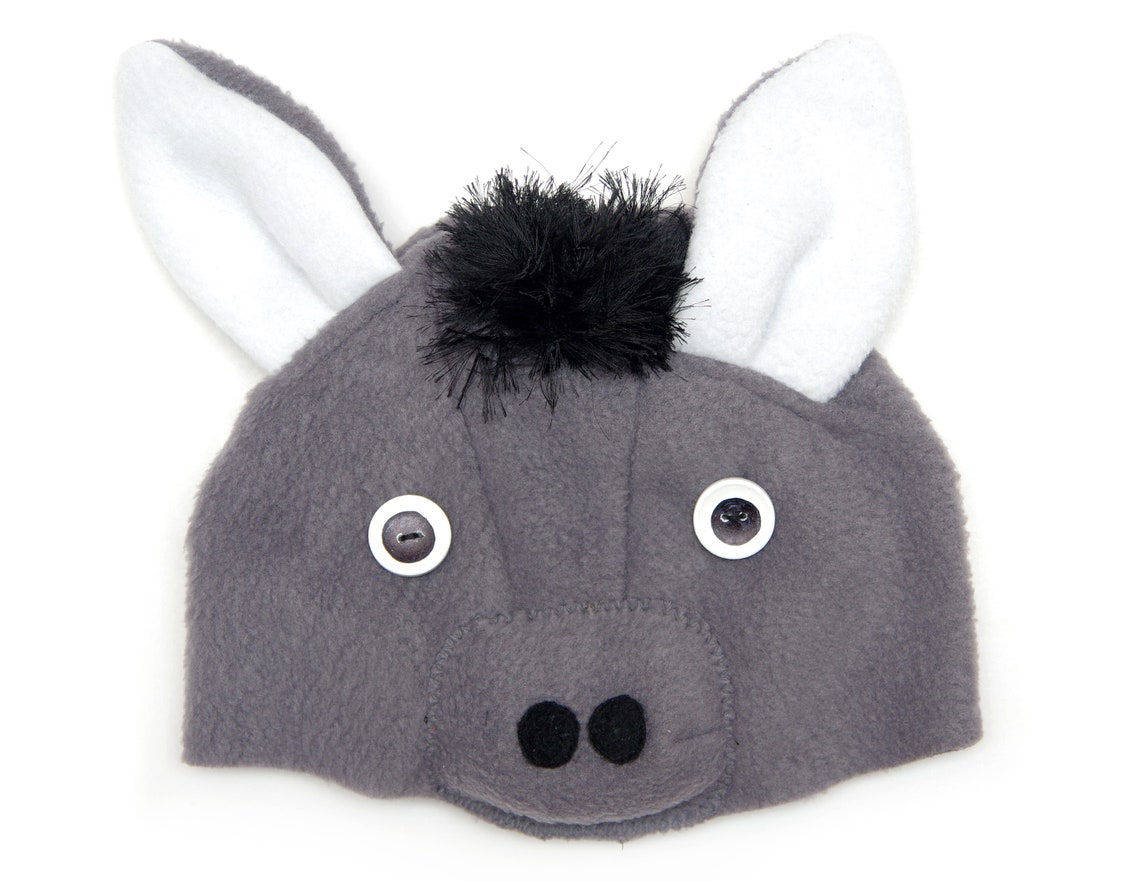 Donkey Costume Hat, Kids Halloween Costumetoddler Pretend Play, Toddler ...
